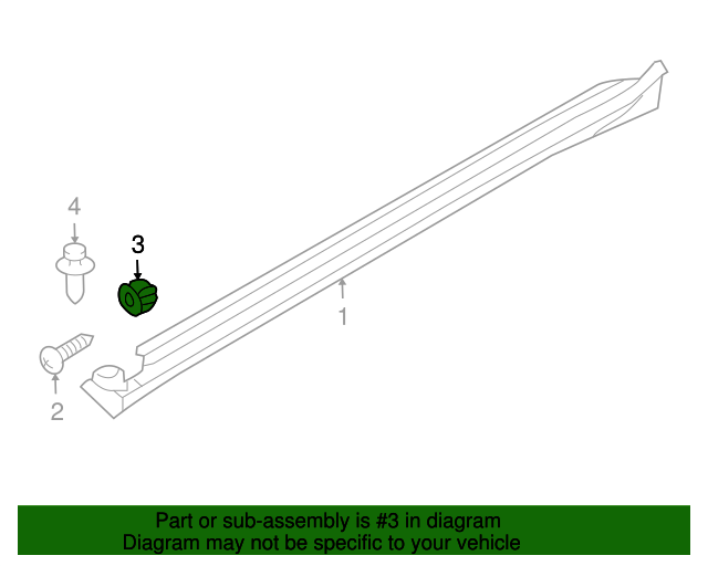 2009-2019 Nissan OEM NEW 09-19 Nissan Maxima Frontier PRO4X Rocker ...