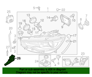 2012-2015 Audi Mount Bracket 4G0-805-608 | Genuine Audi Parts