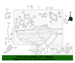 N-107-218-06 - Headlight Bulb 2008-2017 Audi | AutoNationParts.com