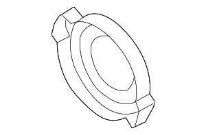 8P0-941-621 - Headlight Retaining Ring 2009-2015 Audi | AutoNationParts.com