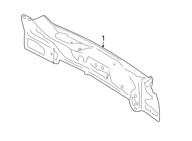 41345a54750 - 2015-2020 BMW Rear Body Panel (41-34-5-A54-750) | BMW of ...