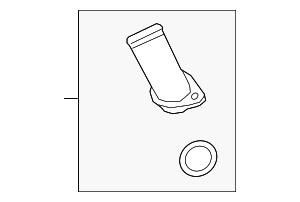 079-121-137-M - Engine Coolant Outlet Flange 2013-2018 Audi | Audi OEM ...