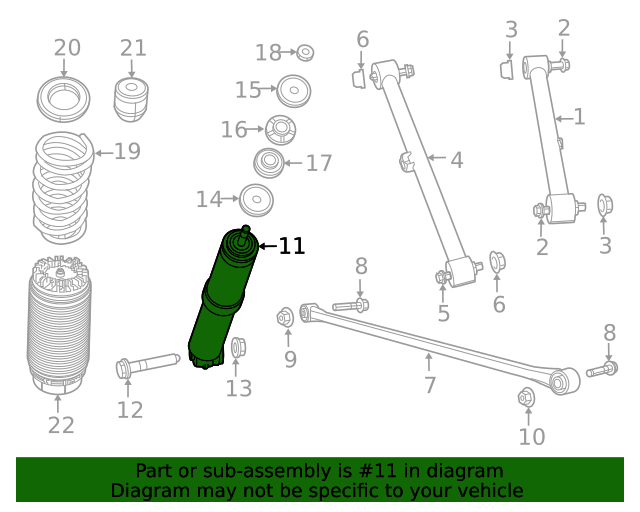 2019 Ram 1500 Shock Absorber 68262590AC | TascaParts.com