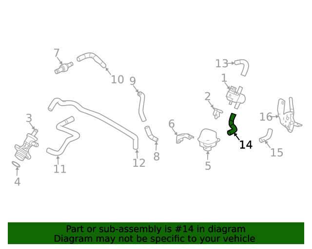 36173-5MS-H00 - Air Tube 2017-2023 Honda Civic | Honda Parts Online