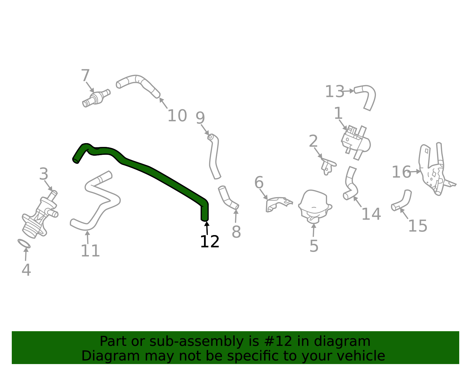 36171-5BF-A00 - Air Tube 2017-2021 Honda Civic | Honda Parts Online