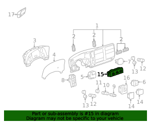 2008-2025 GM (Replaces 84555663) Control 84793087 GM | GMPartsDirect.com