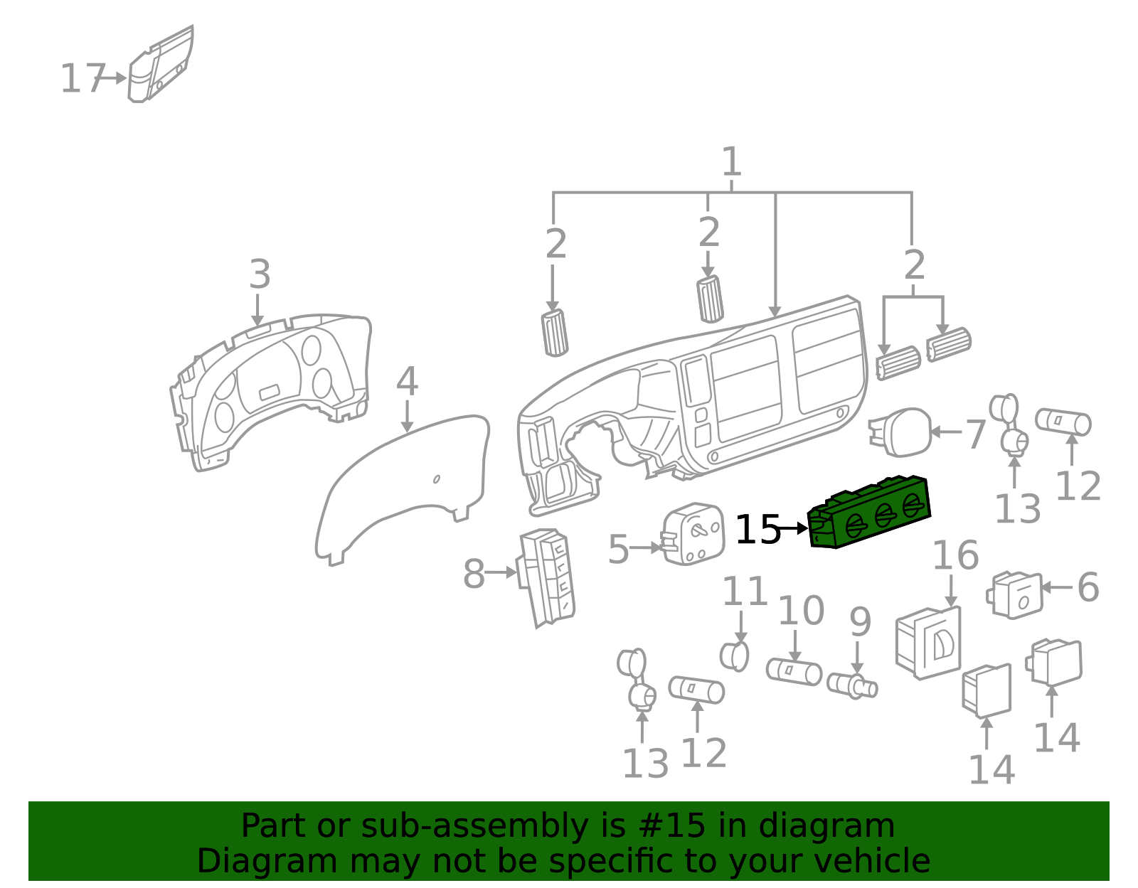 84793086 - Heater and Air Conditioning Control 2008-2025 GM ...