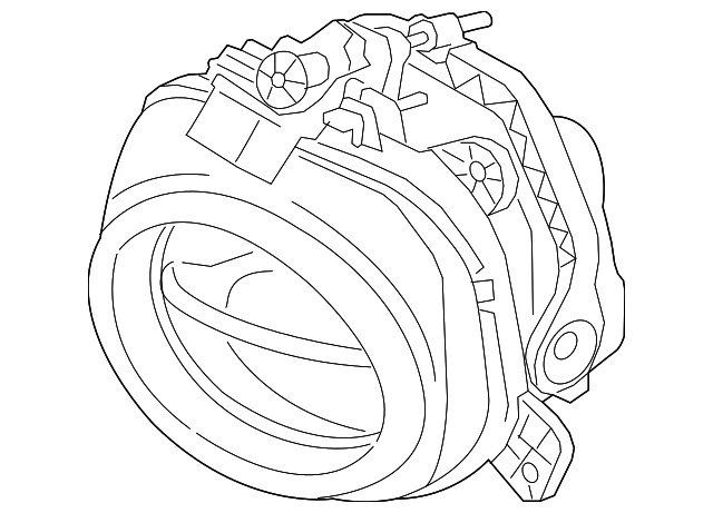 63177444806 - 2018-2023 BMW X2 Fog Lamp Assembly (63-17-7-444-806 ...