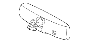 2016-2022 Nissan Mirror Inside 96321-ZB00A | My Nissan Part