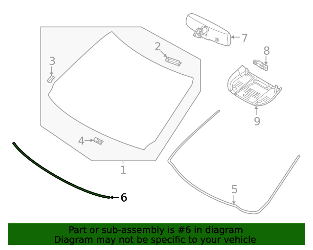 72772-6RA0A - Lower Molding 2021-2024 Nissan Rogue | Nissan Parts ...