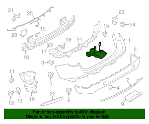 51758037814 - 2013-2015 BMW X1 Under Cover (51-75-8-037-814) | BMW of ...