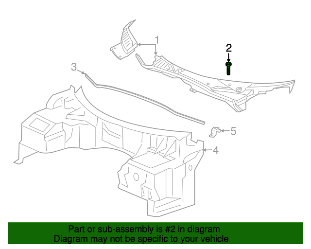 2003-2023 Mopar Roof Lamp Lens Screw 6036789aa | TascaParts.com