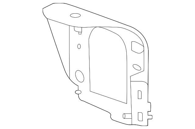 2020-2022 GM Front Passenger Side Bumper Impact Bar Bracket 84568470 ...