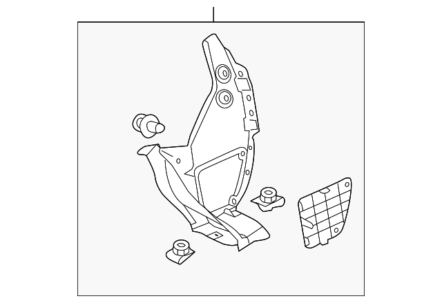 2013-2016 Mazda CX-5 OEM NEW 13-16 Mazda CX5 Splash Shield Bumper ...