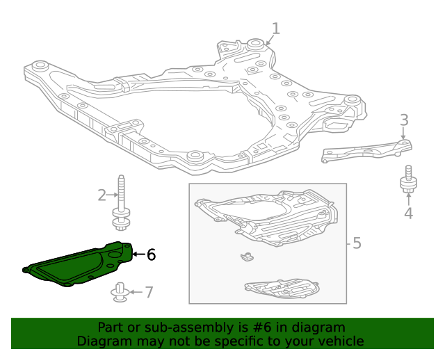 51444-0E030 - Under Cover - 2020-2022 Toyota Highlander | OEM Genuine ...