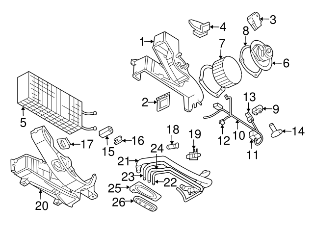 1991-2008 Mopar Relay 68142156AC | TascaParts.com