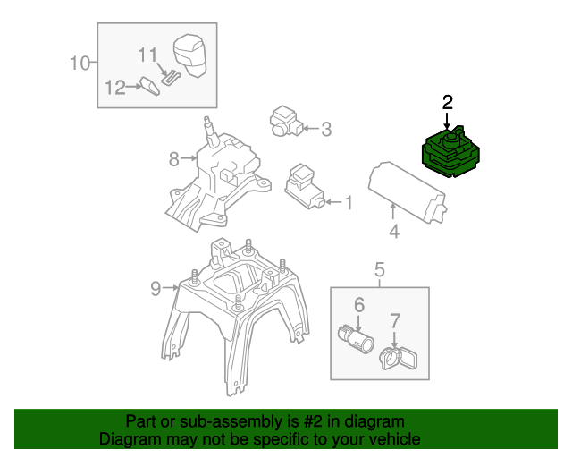 TK48-66-122A - Multi-Function Switch 2016-2021 Mazda | AutoNationParts.com