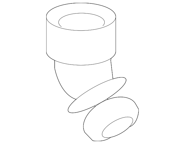 2003-2008 GM Filler Tube 12574386 GM | GMPartsDirect.com