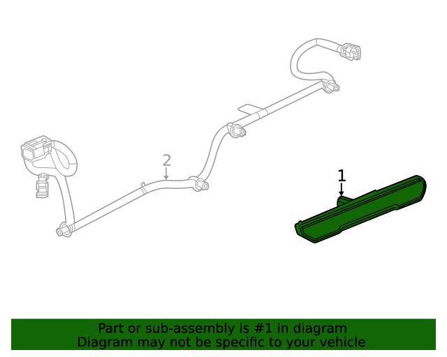 84806032 - Side Marker Lamp 2020-2024 GMC | AutoNationParts.com