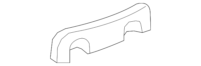 222-698-02-27 - Rocker Molding Upper Mount 2014-2020 Mercedes-Benz ...