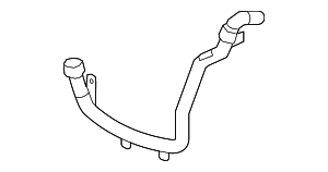 2012-2014 Volkswagen Passat Tube Assembly 03L-122-157-H | OEM Parts Online