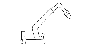 2017-2024 Ford Power Steering Return Hose JC3Z-3A713-G | OEM Parts Online