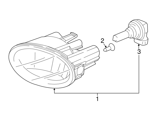2019 Honda CR-V Fog Light Assembly, L Front 33950-TLA-A21 | Cheaper ...