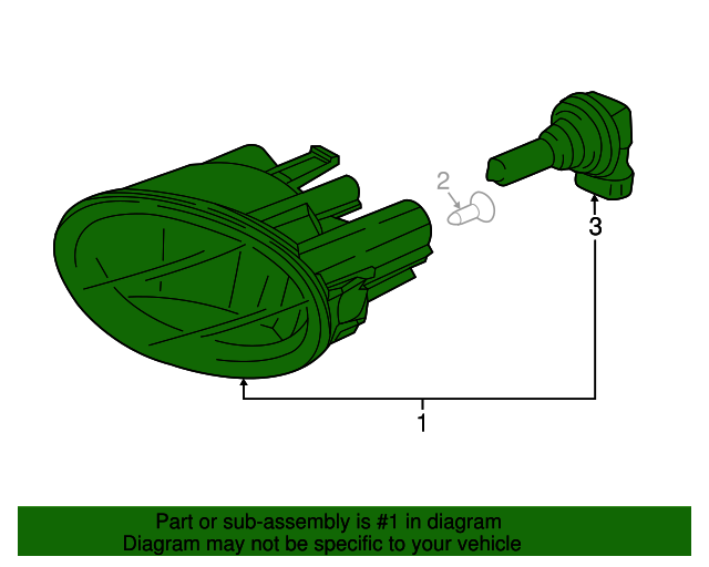 33900-TLA-A21 - Fog Light Assembly R Front | Honda Factory Parts