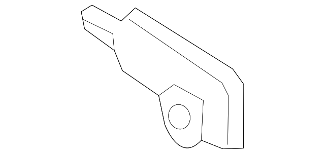 83412-D4000 - Door Glass Holder | World OEM Parts Hyundai