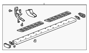 2014-2019 GM Running Board Step 84106505 GM | GMPartsDirect.com