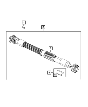 2007-2018 Jeep Drive Shaft 52853319AE | Mopar eStore