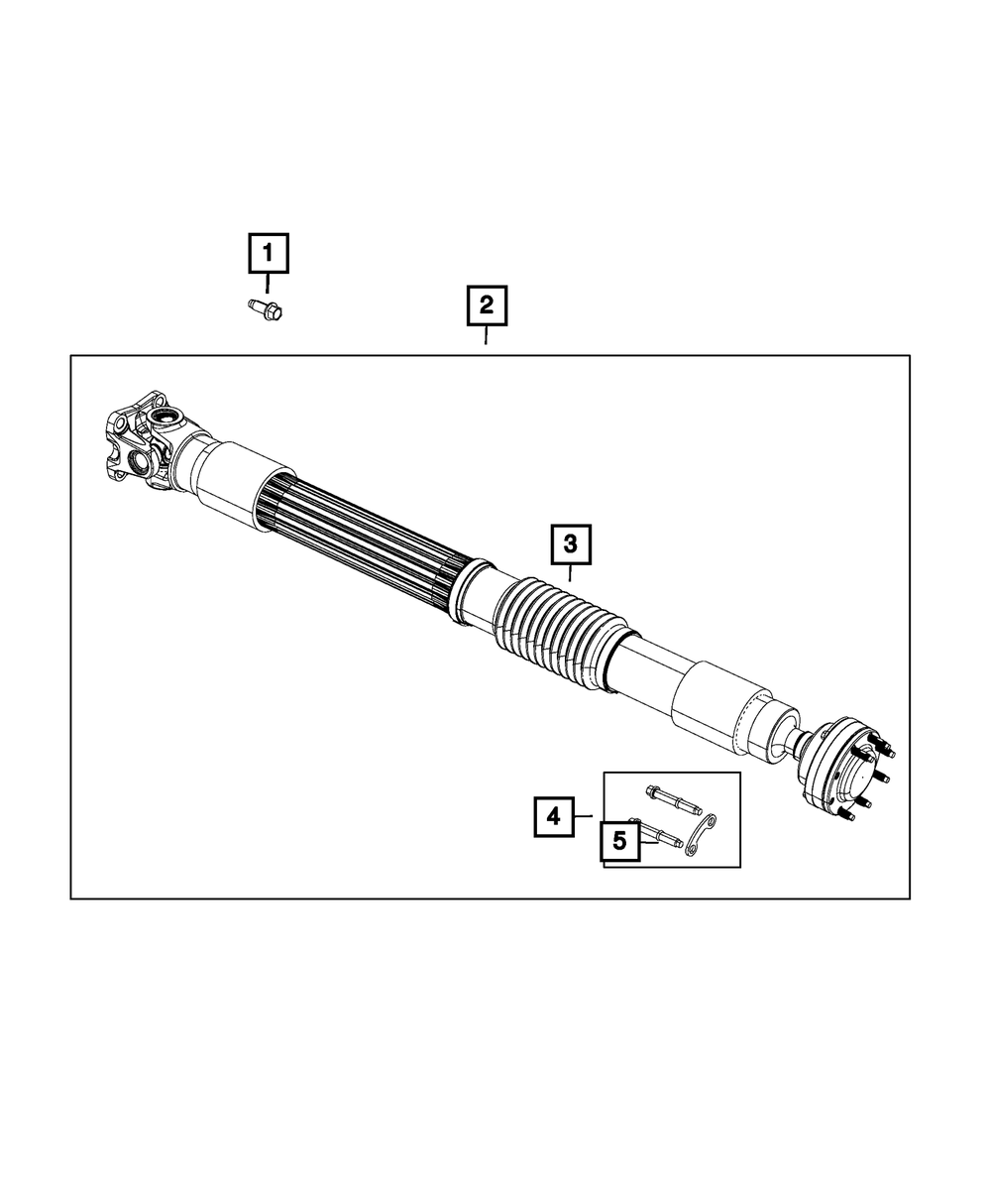 2007-2018 Jeep Drive Shaft 52853319AE | My Mopar Parts