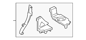 63-11-7-395-524 - Headlamp Holder - 2014-2019 BMW | Buy BMW Parts Now
