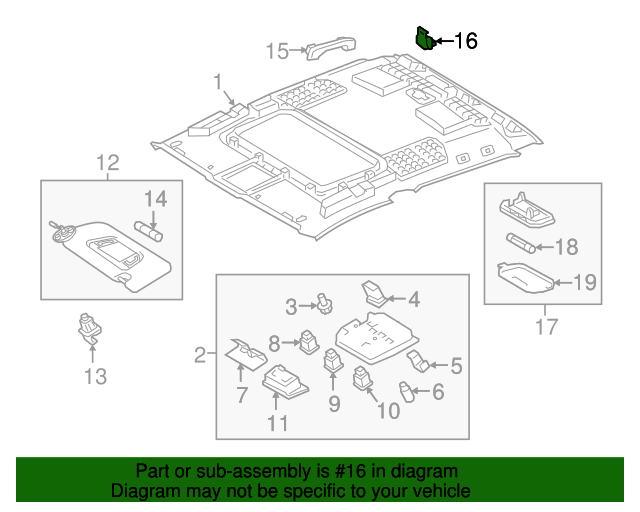 74631-0C050-C0 - Coat Hook - 2016-2021 Toyota Tacoma | OEM Genuine ...