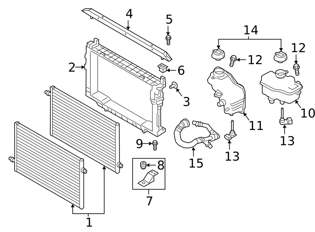 2019-2024 Jaguar I-Pace Radiator T4K9610 | Jaguar Virginia Beach