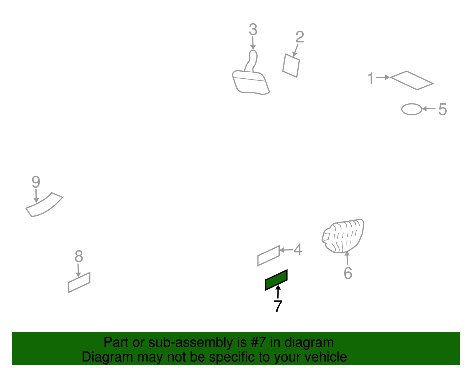 38205-T2A-A00 - Fuse Box Label 2013-2017 Honda Accord | Honda Parts Online