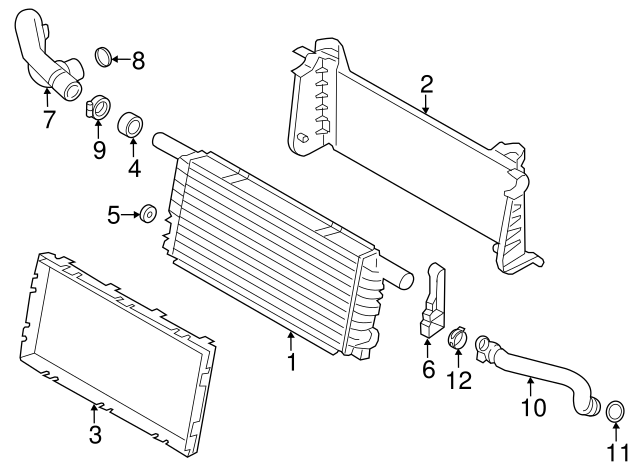 2012-2024 Porsche Radiator Upper Mount 991-106-537-01 | Sunset Porsche ...