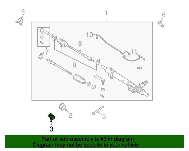 48353-7S000 - Gear Assembly Bracket 2004-2015 Nissan | Nissan Parts ...
