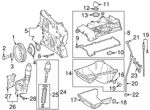 2012-2015 Mercedes-Benz Oil Dipstick Tube 271-010-82-01 | Mercedes-Benz ...