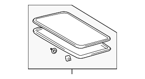 63201-0R010 - Sunroof Glass - 2006-2012 Toyota RAV4 | OEM Genuine ...