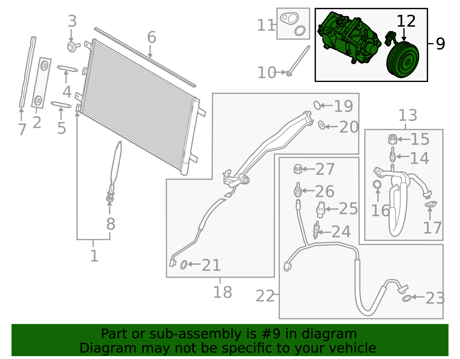 JL3Z-19703-B - High-Quality Compressor Assembly for 2018-2020 Ford F ...