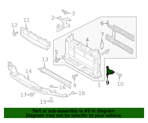 Genuine OEM Ford Part - Mount Bracket GN1Z-8A193-B | Genuine OEM Ford ...