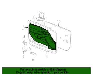 2000-2003 GM Graphite Front Side Door Armrest 12472876 ...