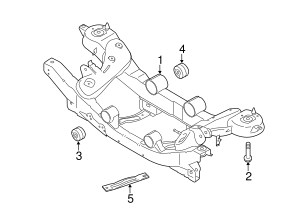 2015-2019 Lincoln MKC Cross Member Assembly EJ7Z-5035-F | OEM Parts Online