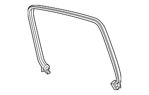 2018-2020 Jeep Wrangler Sealing Frame 68368993AG | TascaParts.com