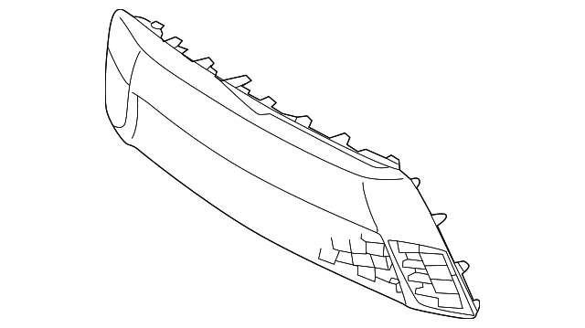 2018-2020 Toyota Sienna Lower Grille 53112-08050 | Toyota Parts Center