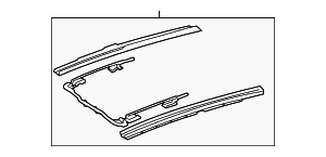 251-780-00-38 - Slide Rail 2011-2012 Mercedes-Benz R 350 | Mercedes ...
