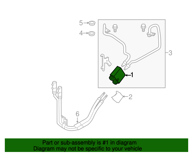 AT4Z-7H322-A - By-Pass Valve 2009-2012 Ford | AwesomeParts.com