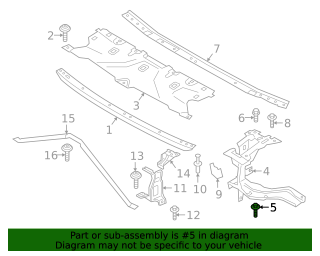 Genuine BMW 07-11-9-908-735 | Outer Support Lower Bolt | FREE Shipping ...