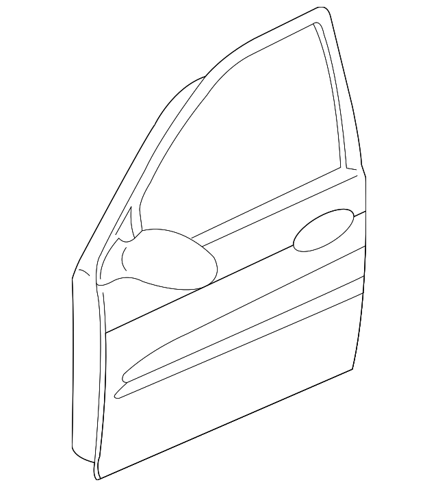 2007-2008 Hyundai Entourage Door Shell 76003-4D010 | QuirkParts